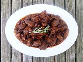 Wild boar stew