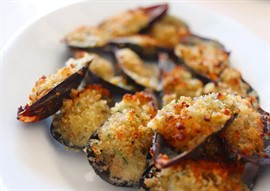 Mussels Gratin